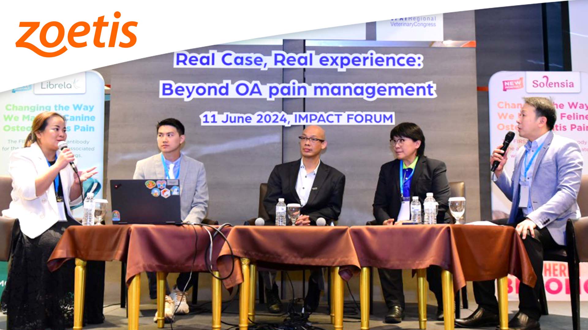 สรุปประเด็นสำคัญ Zoetis Dinner Talk VRVC2024 “Real case, Real experience: Beyond OA pain ...